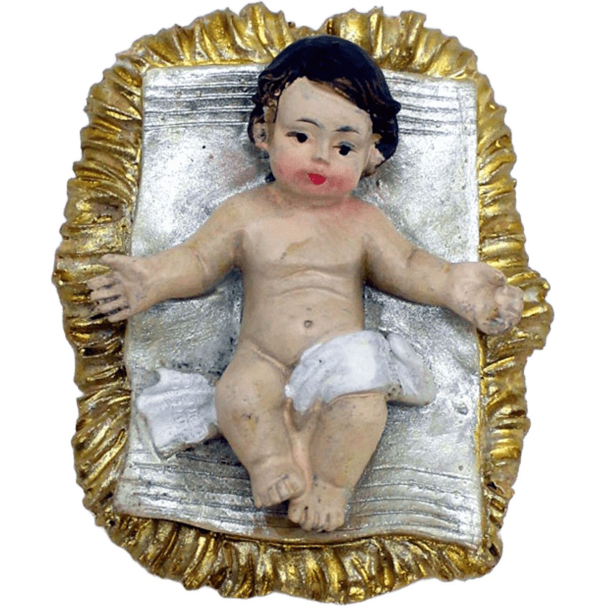 Presépio Natalino Nascimento De Jesus Estatueta 15cm 7 Peças